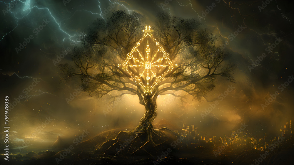 Mystical Depiction of the Qliphothic Tree: The Shadow Side of ...