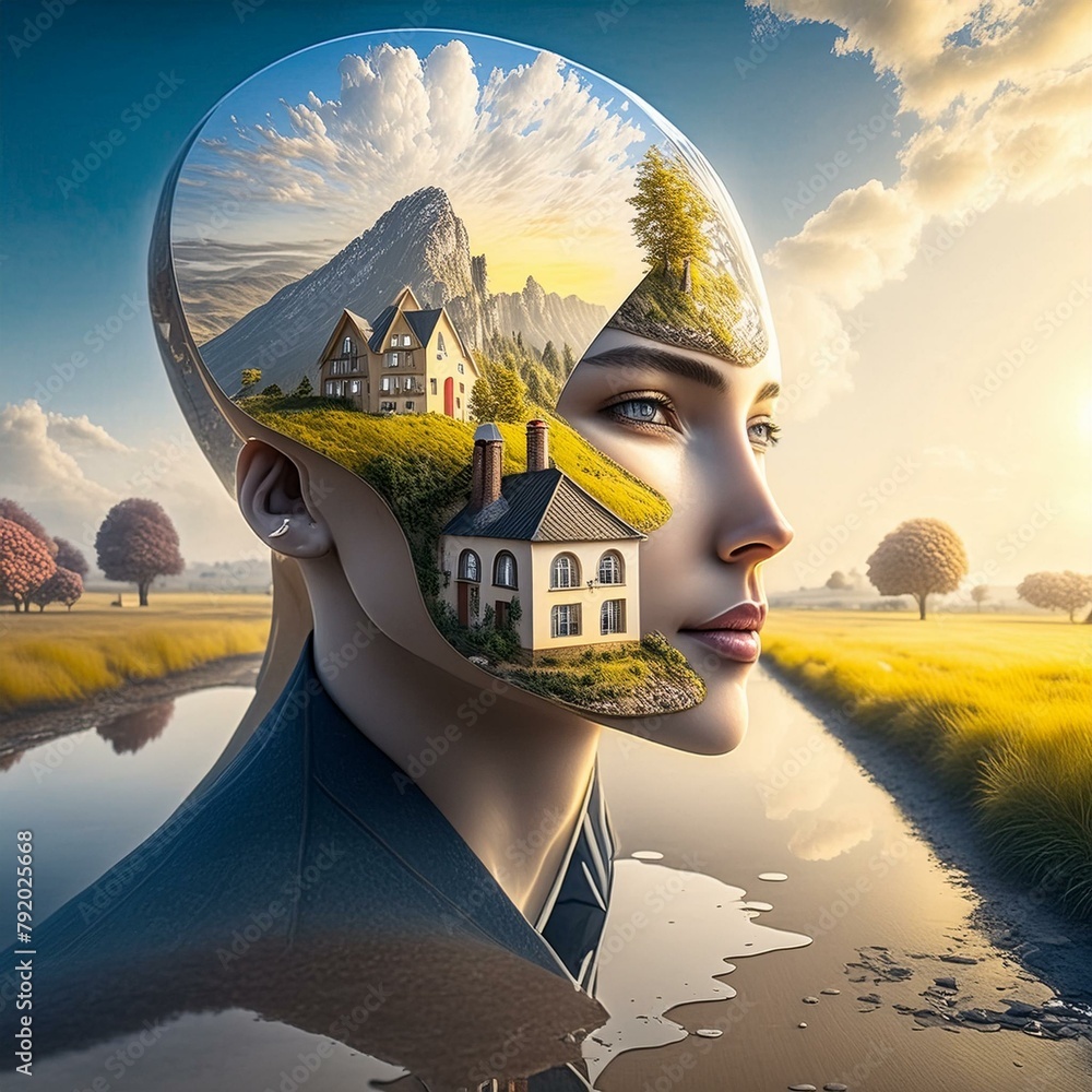 imaginary portraits and their environmental imaginings beside real ...