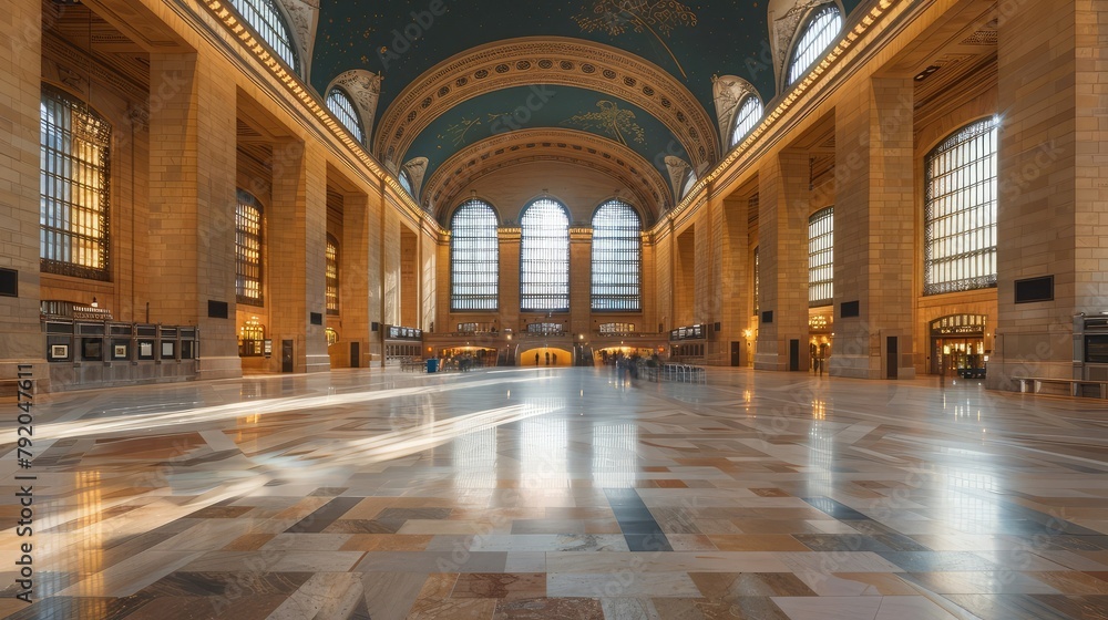 A historic train station repurposed as a meeting venue, its soaring ...