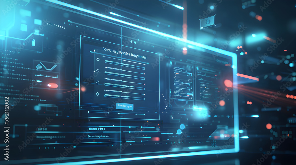 Intuitive Process Chart And Interactive Dialog Box A Conceptual Depiction Of Qq Account