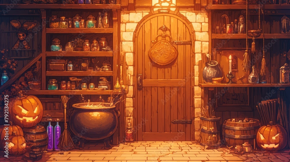 Celebrate Halloween vibes with a spook tacular room setting complete ...