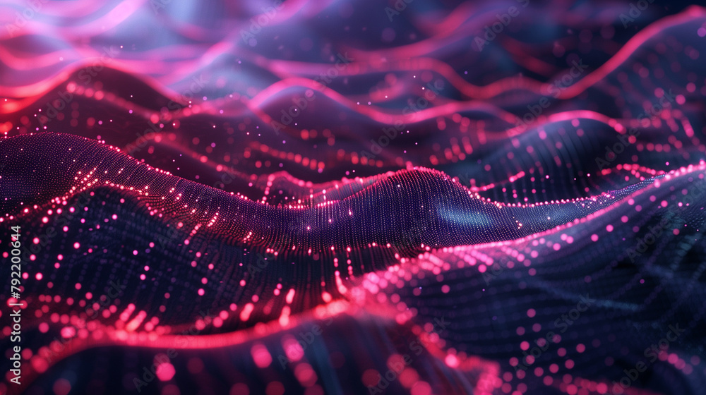 modern wave abstract background, digital wallpaper background for IT ...