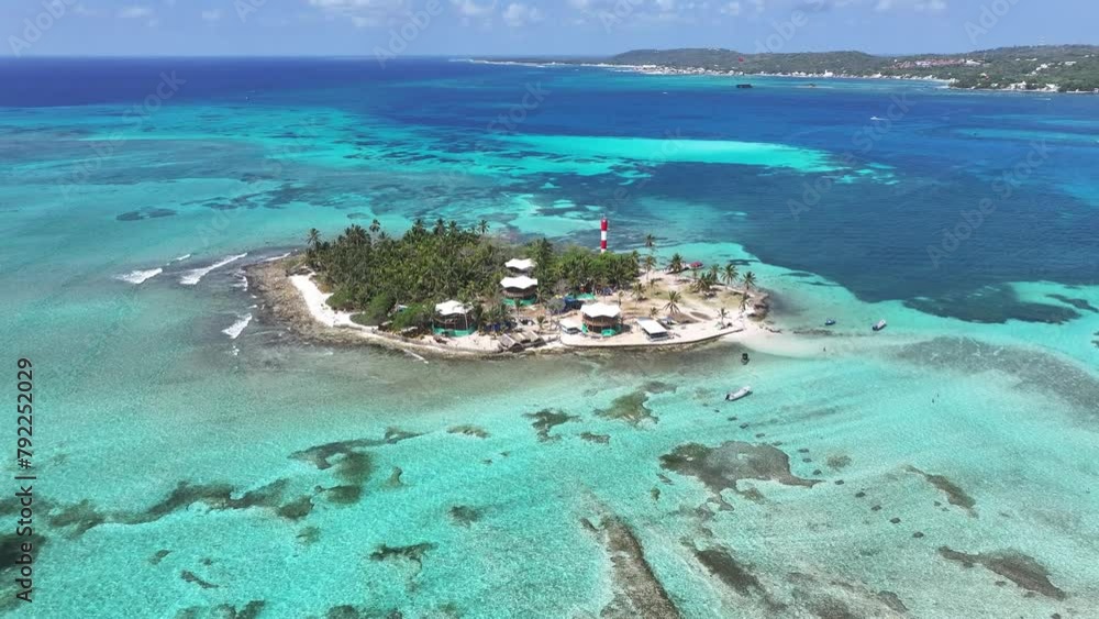 San Andres Skyline At San Andres Providencia Y Santa Catalina Colombia ...