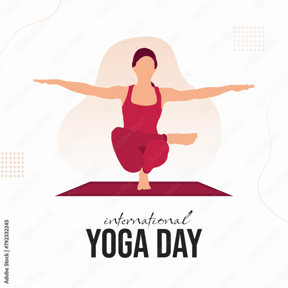 International yoga day wishing or gratings social media, 21, June, post ...