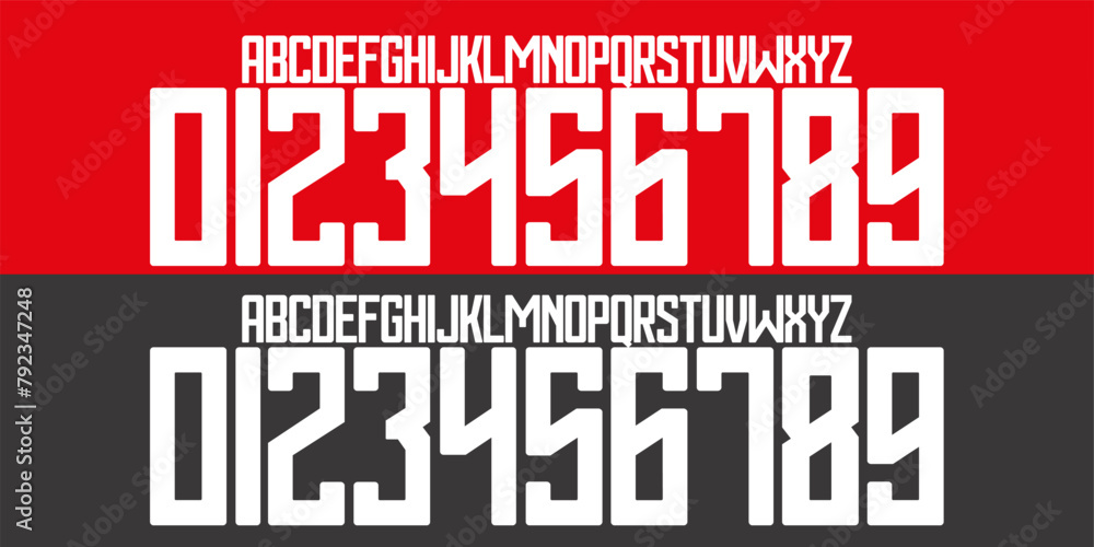 font vector team 2023 - 2024 kit sport style font. Benfica football ...