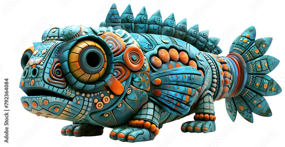 Olmec god Water God (Associated with water and rain, this deity was ...