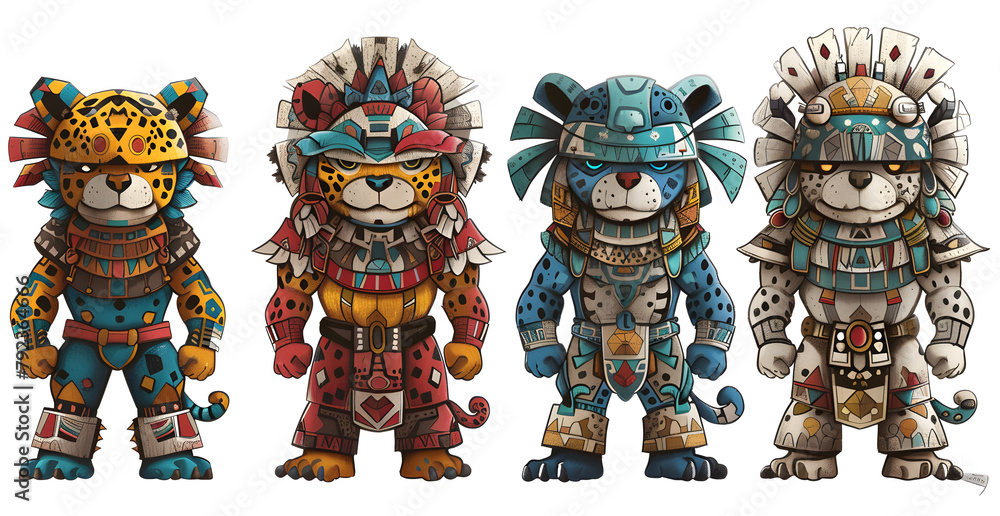 Olmec god Earthquake God (Represented as a were-jaguar, this deity was ...