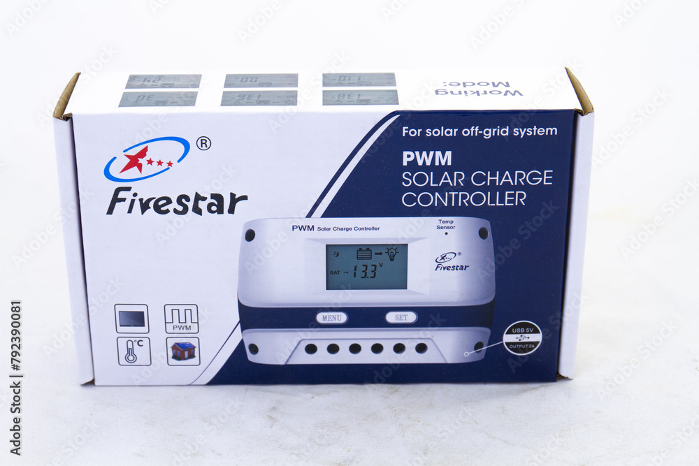 Johannesburg, South Africa - a solar charge controller device from ...