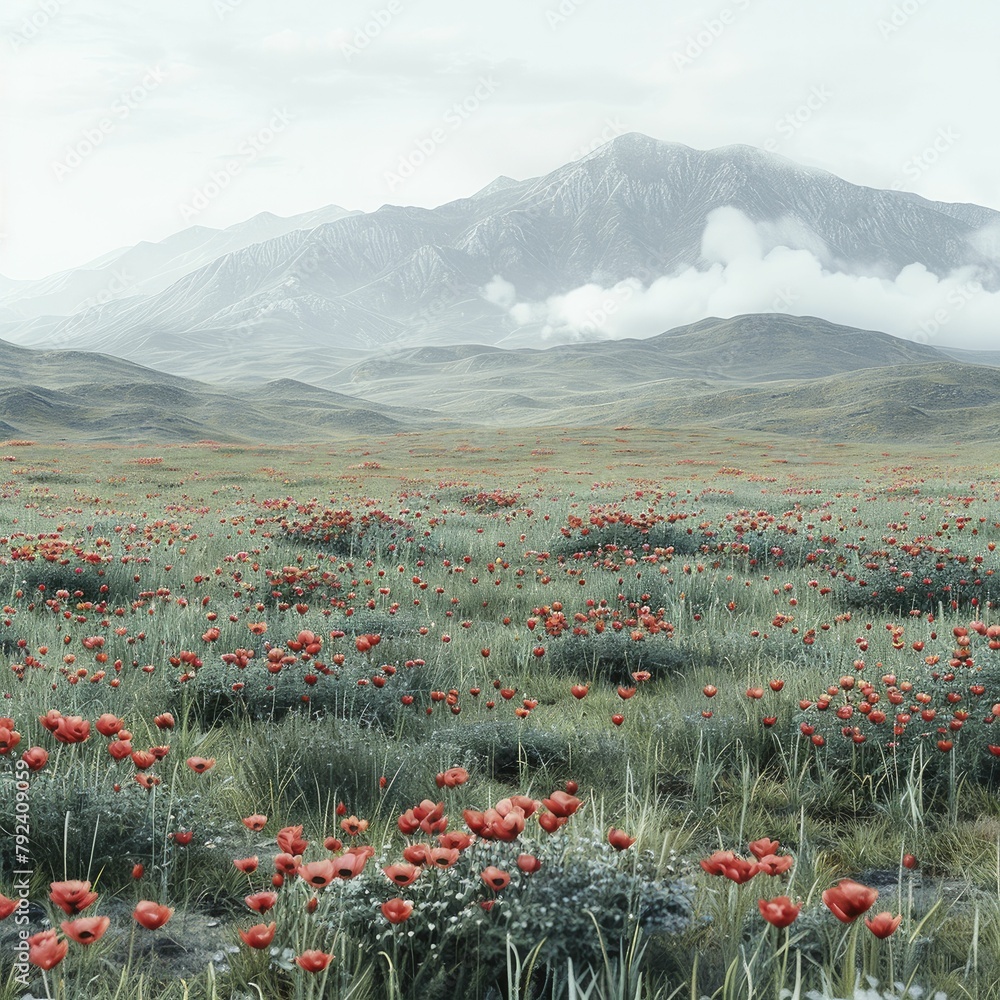 An elegant representation of simplicity in a 3D scene with a meager ...