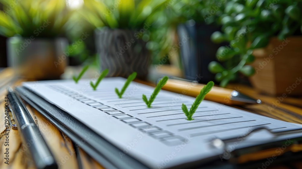 checklist check list document paper check list and to do list with ...