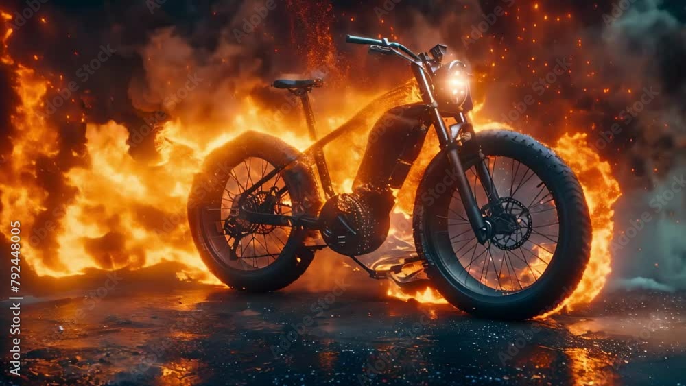 Ebike Ignition: Cautionary Tale of Lithium Fires. Concept Electric ... Ebike Ignition: Cautionary Tale of Lithium Fires. Concept Electric ...