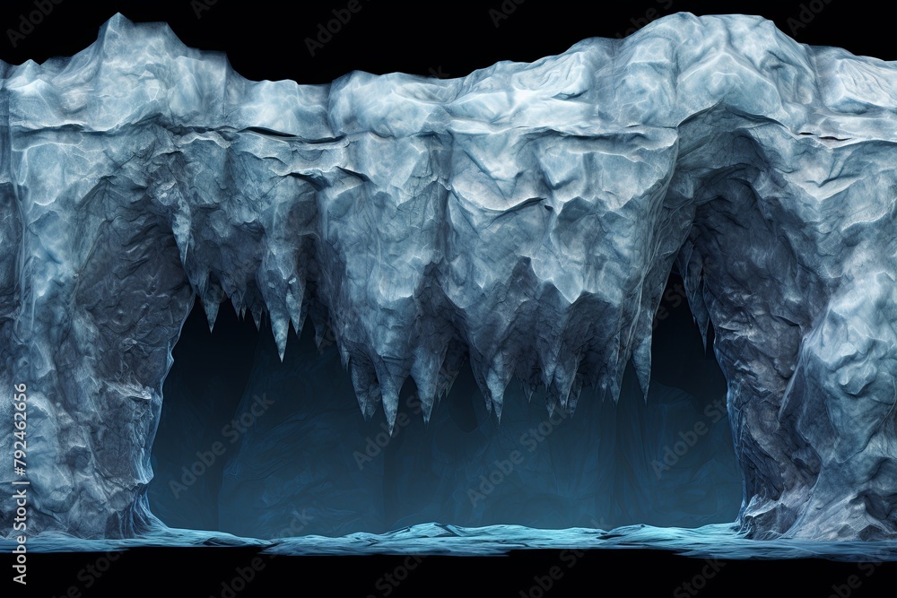 Glacial Ice Texture Packs: Explore Stunning Glacier Cave Interior Wraps ...