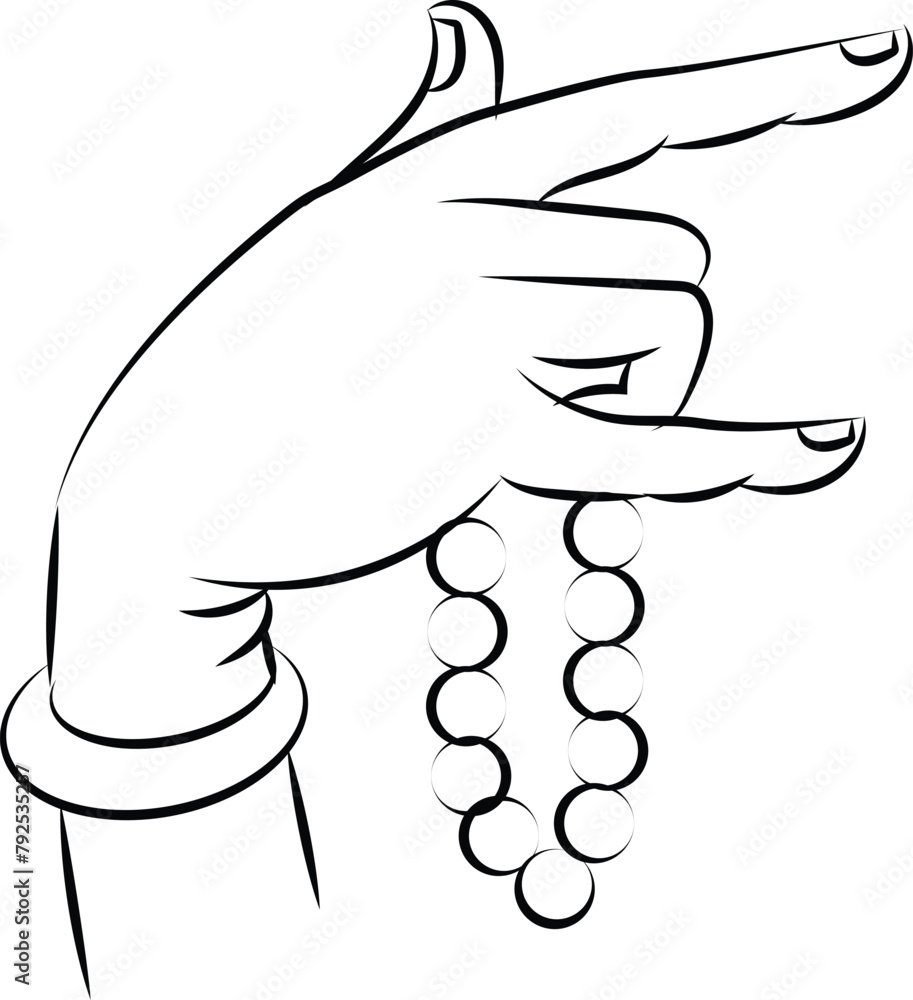 The beautiful hand gesture of lord Buddha in Indian folk art Kalamkari ...