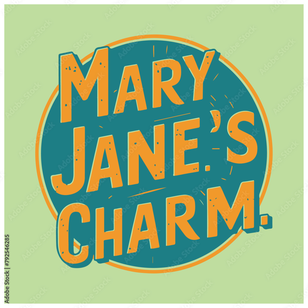 marijuana weed black vector graphic design mary janes charm Stock ...