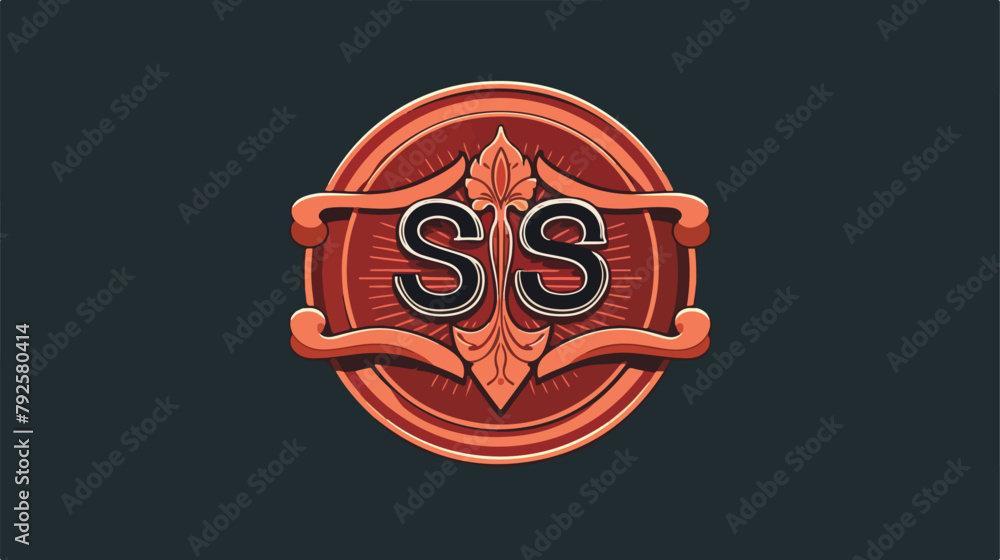 SOS original monogram logo design. SOS icon symbol Stock Vector | Adobe ...