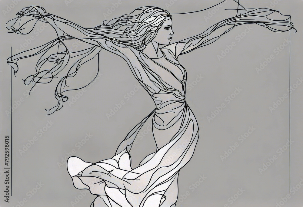 'Women's Day posters continuous line International Day Women Icon Line ...