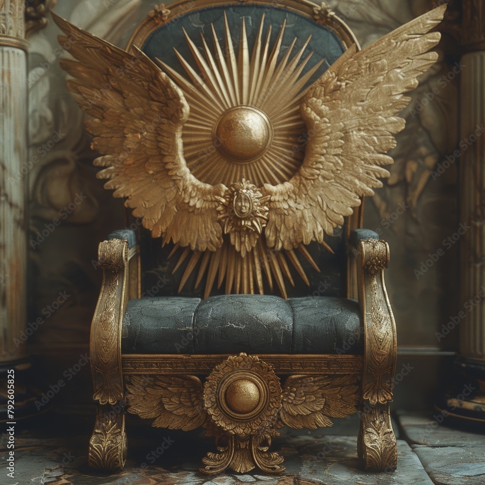 Elven coronation, ancient throne, ascension of the light, regal ...