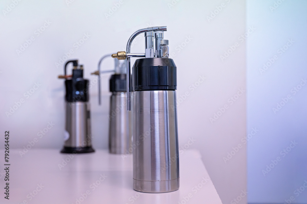 cryotherapy cannister, liquid nitrogen spray, medical healthcare skin ...