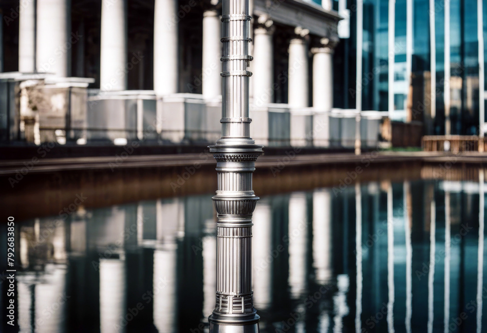 'shape The pillar part structure buildings structures bears element ...