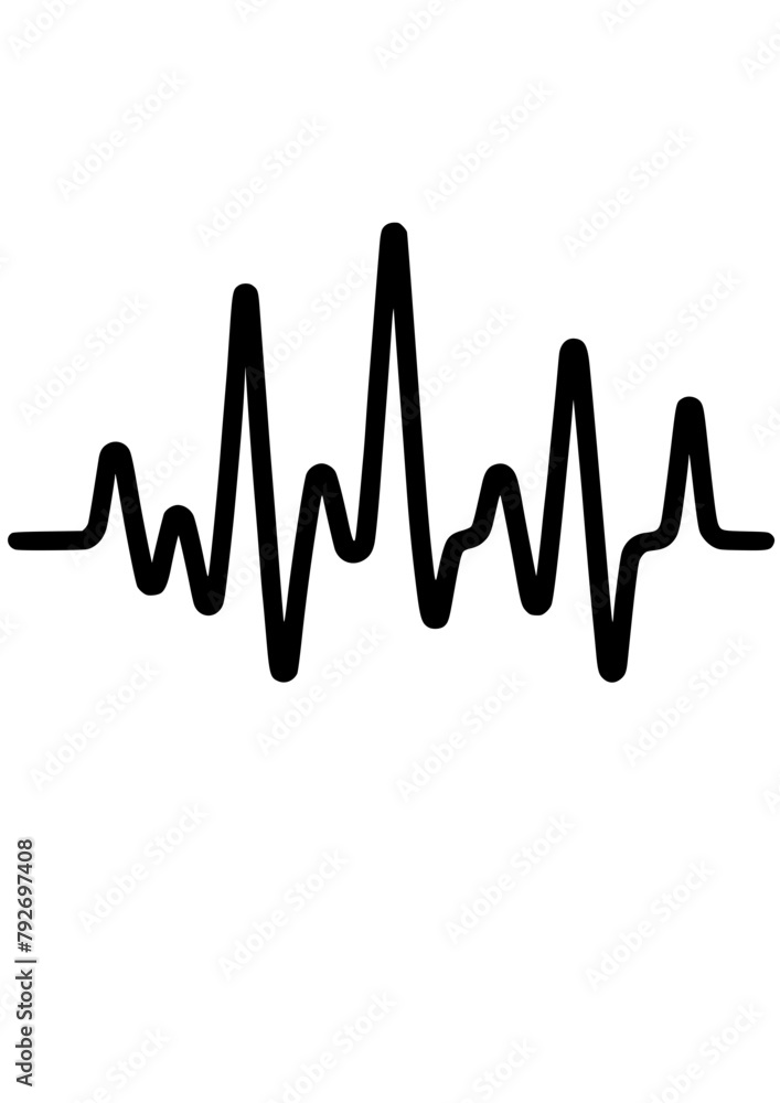 Heartbeat Svg, Heartbeat Clipart, Heartbeat Cut file, Heartline Svg ...