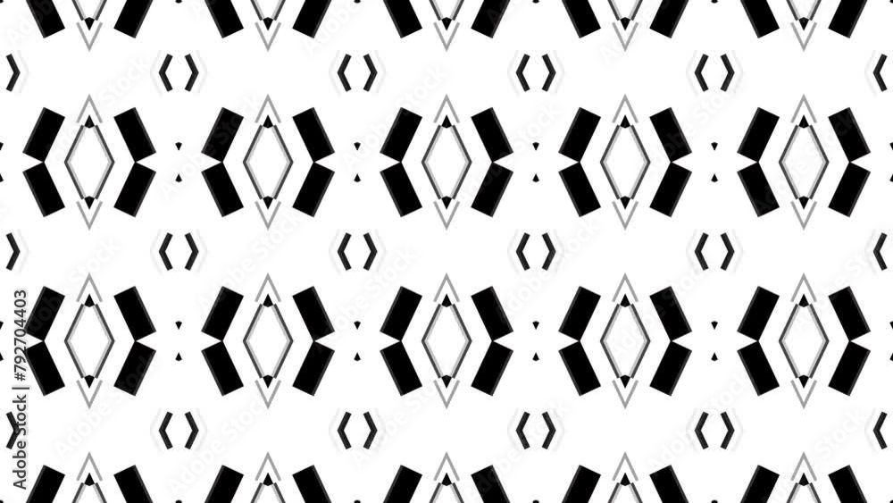 4k Abstract black and white color lines art pattern geometric shapes ...