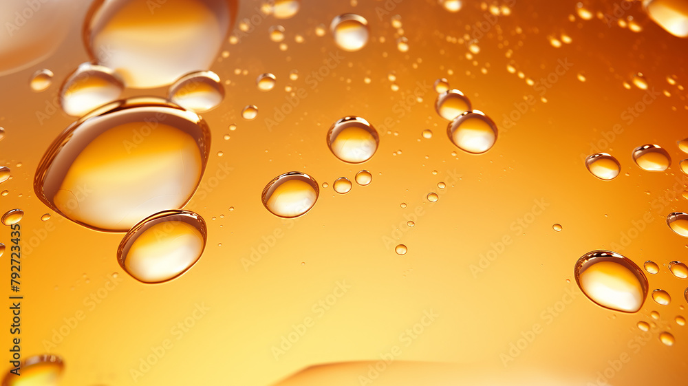 abstract background golden machine grease, lubrication amber ...