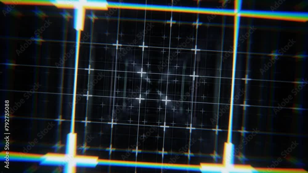 Background Looping Animation with grid design,overlay use for edits,technology,science,modern ...