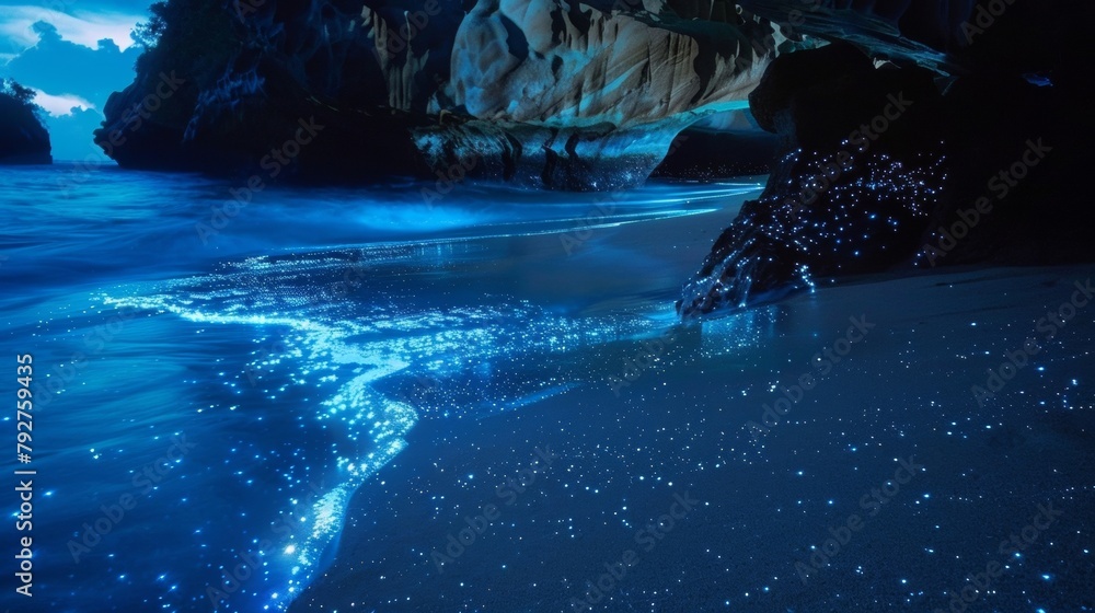 Escape to a world of wonder and relaxation at Mystical Moonlight Beach ...