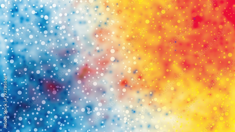 Colourful Heat Map or Thermography Background with Temperature Map ...