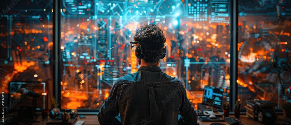 Virtual reality urban planning interface, where architects use AI ...