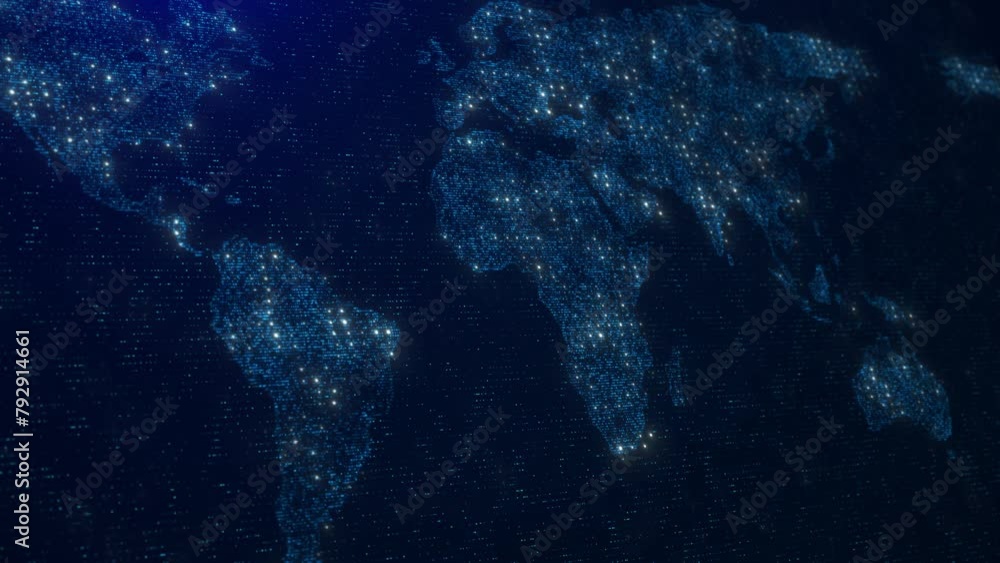 Futuristic globe virtual planet Earth Cyber Space Globe Background ...