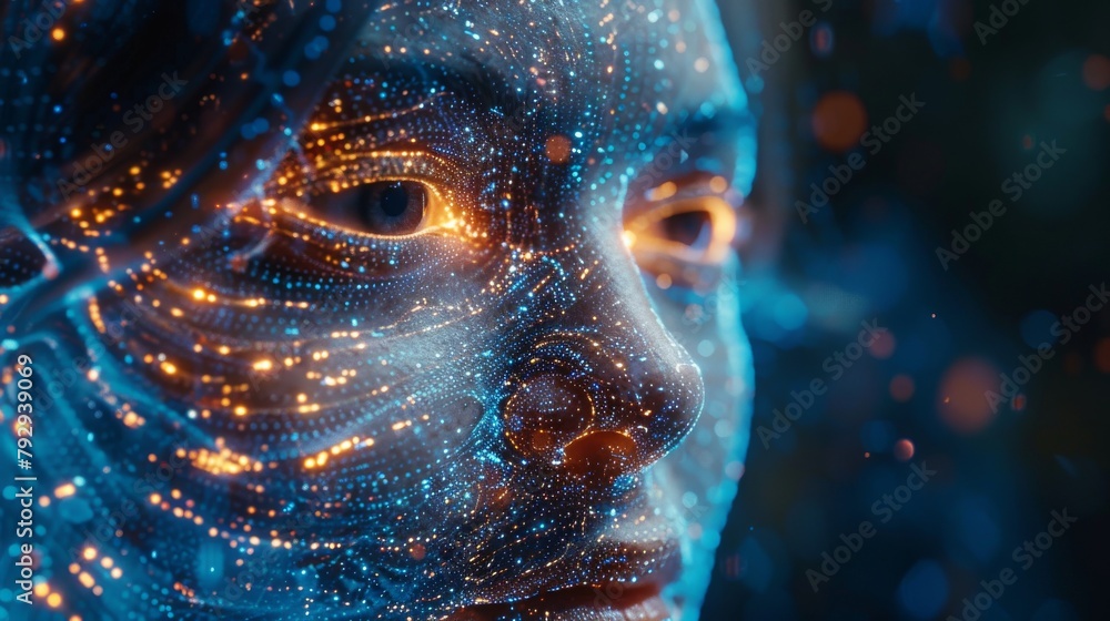 Face detection or biometrics is the use of a shape of a human face ...