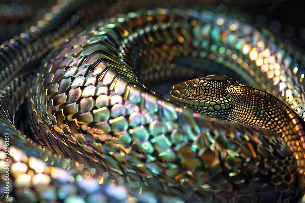 Intricate patterns resembling citrate molecules dancing together ...