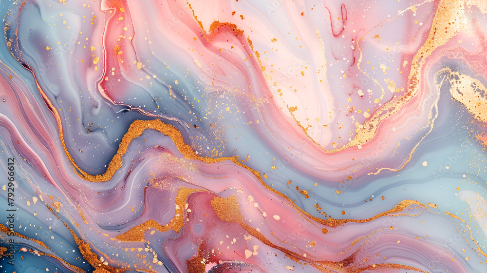 fondo efecto marmol estilo marmoleado colores en rosa pastel y azul con ...