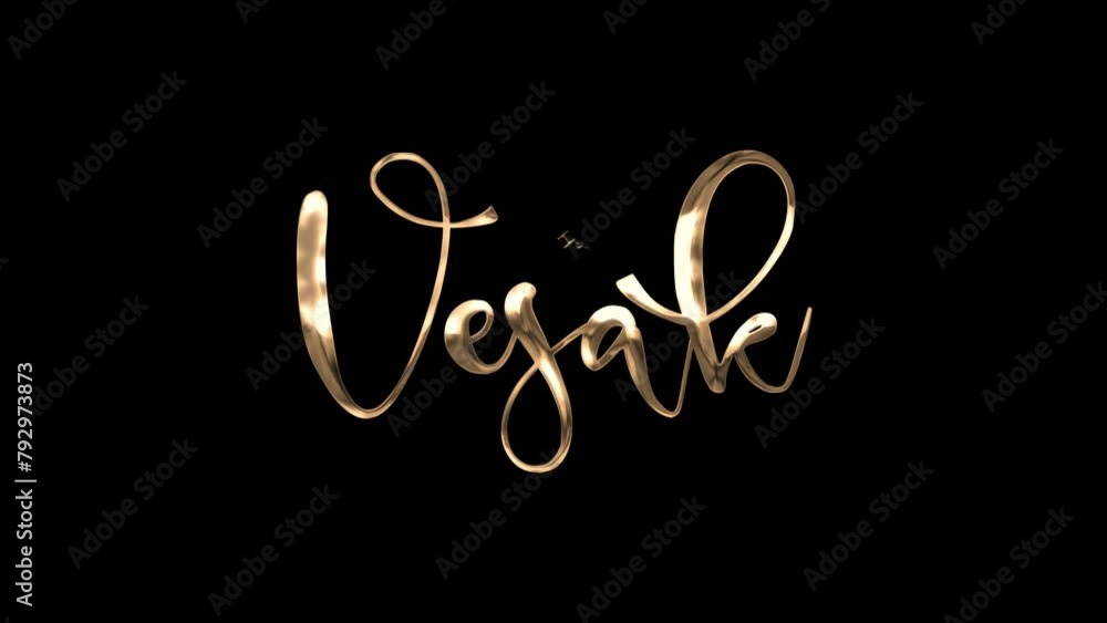 Happy Vesak Day Animation Text. 4K Video animated great for celebration ...