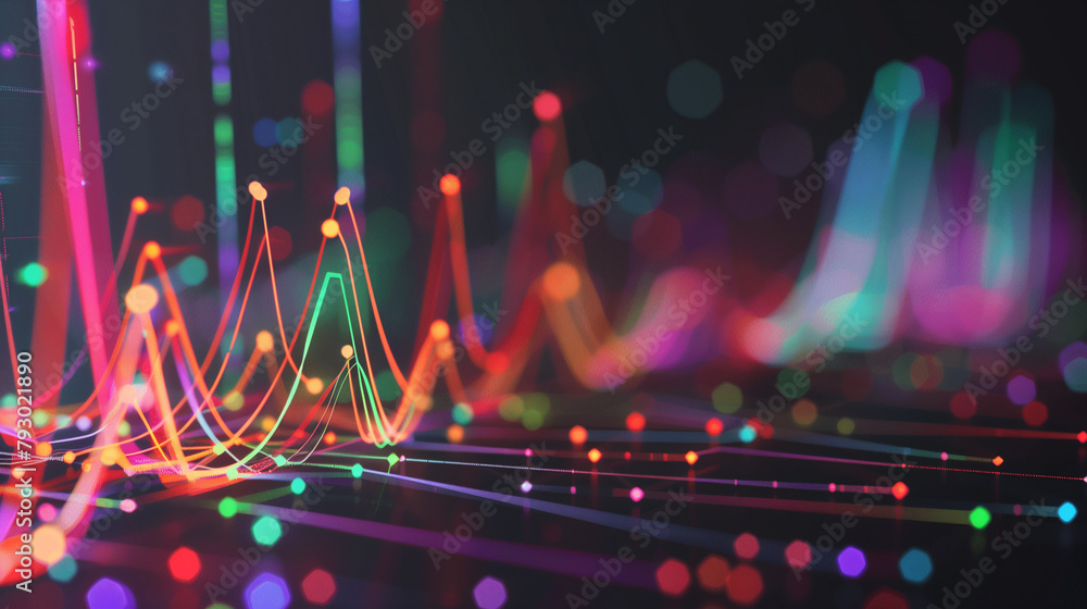 All-inclusive 3D dashboard showcases analytical data with interactive ...