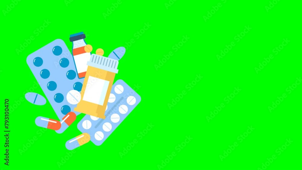 Many different tablets, capsules. Pharmacy, medicines. Pills, capsule ...