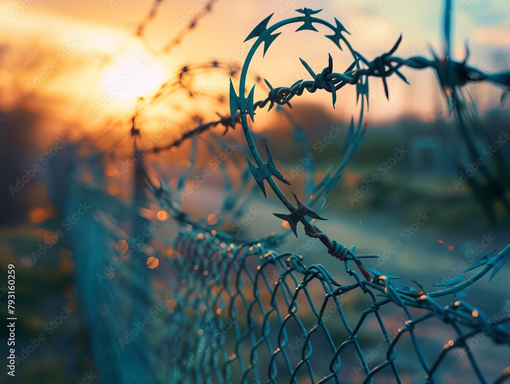 A powerful representation of World Refugee Day: an image of broken ...