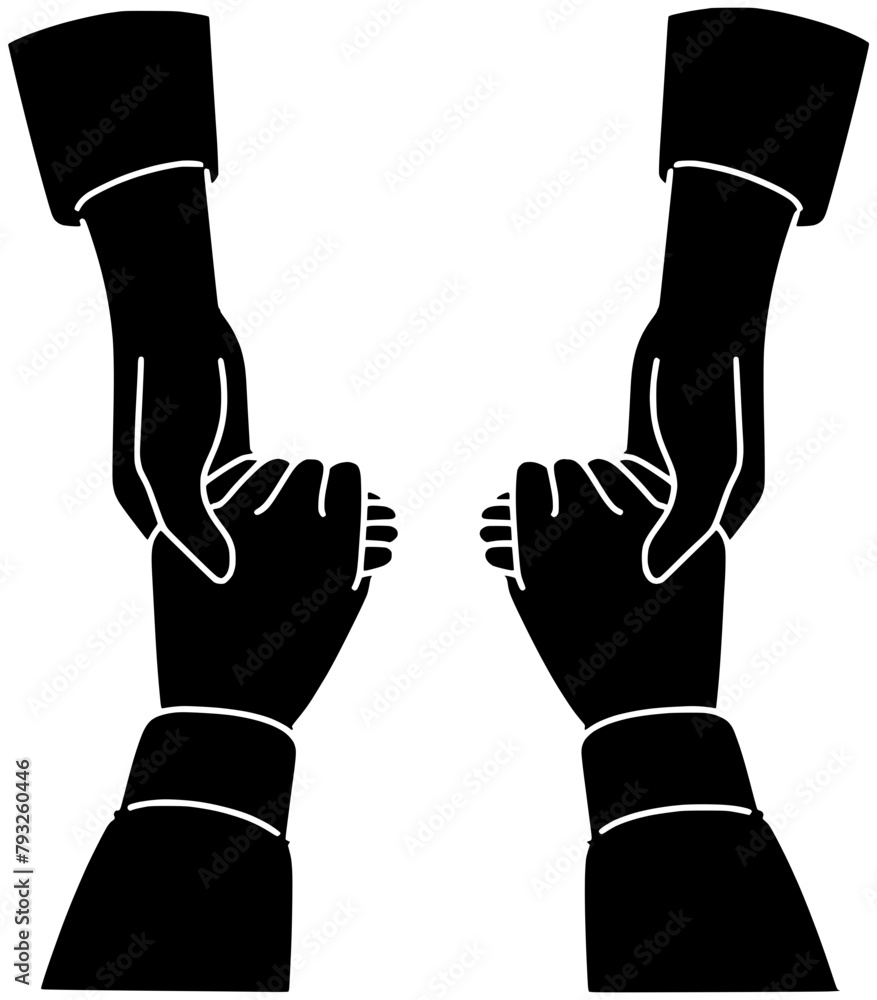 brother illustration family silhouette sister logo girl icon sibling ...