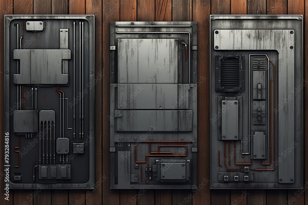 Brushed Steel Tech Textures - Low Key Backgrounds for Hardware Review ...