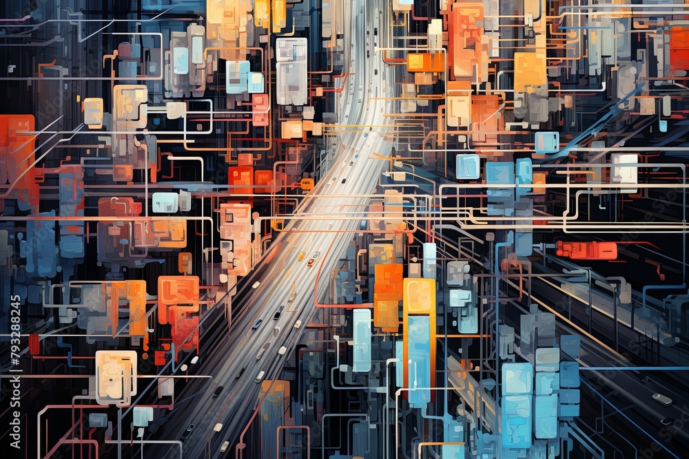 Autonomous Vehicle Lanes: Urban Tech Abstracts in Algorithmic Traffic ...