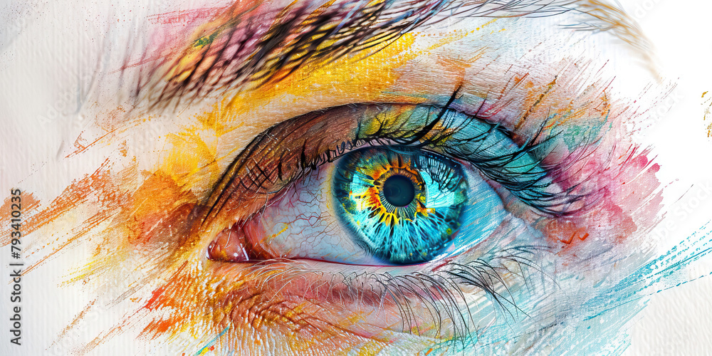 Sleep Deprivation: The Clock and Heavy Eyes - Visualize a clock ticking ...