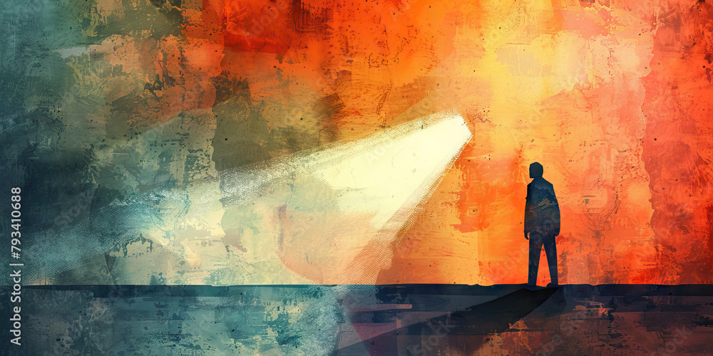 Social Anxiety: The Spotlight and Avoidant Stance - Picture a spotlight ...