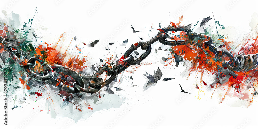 Victim Mentality: The Broken Chain and Shattered Resolve - Visualize a ...