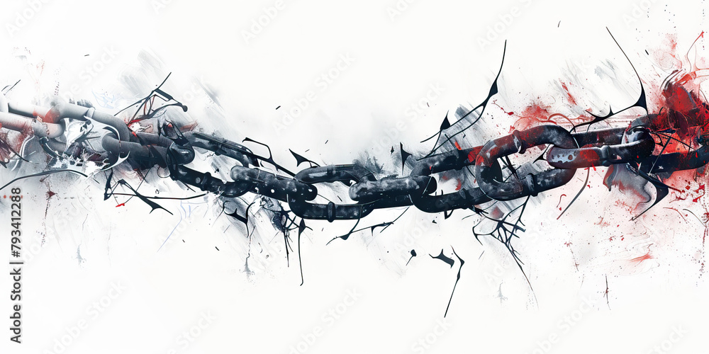 Victim Mentality: The Broken Chain and Shattered Resolve - Visualize a ...