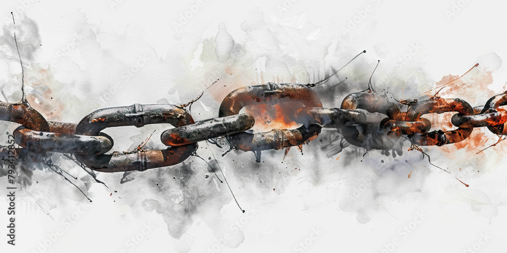 Victim Mentality: The Broken Chain and Shattered Resolve - Visualize a ...