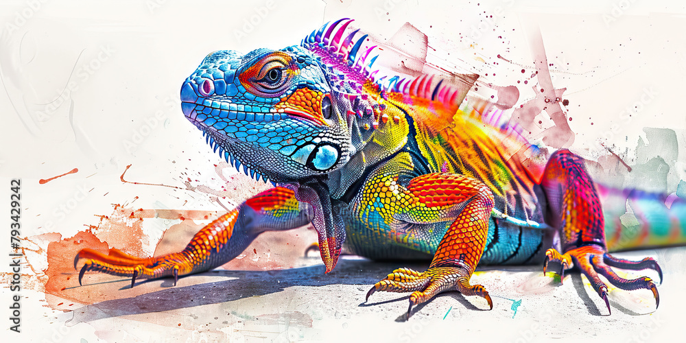 Adaptability: The Changing Colors and Flexible Body - Imagine a lizard ...