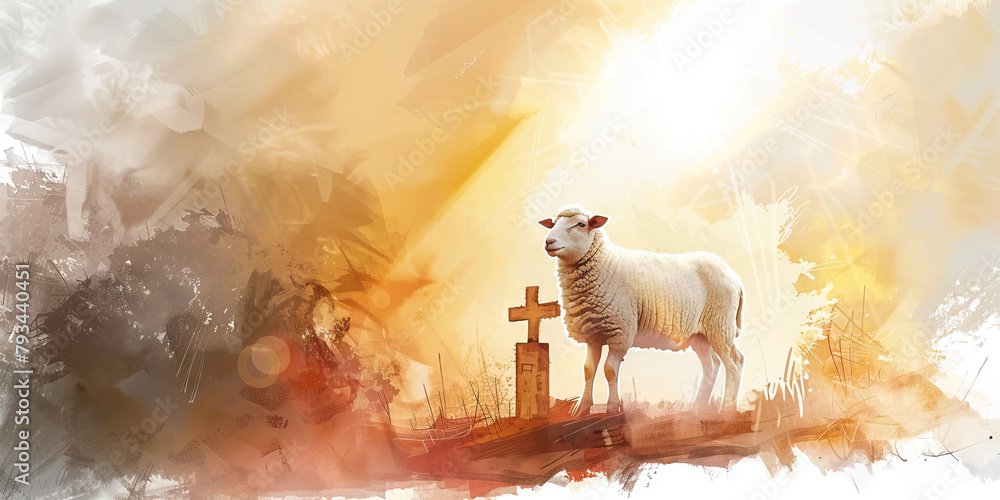 Lamb of God: The Innocent Lamb and Sacrificial Altar - Visualize Jesus ...