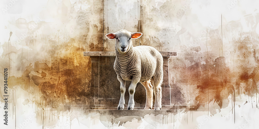 Lamb of God: The Innocent Lamb and Sacrificial Altar - Visualize Jesus ...