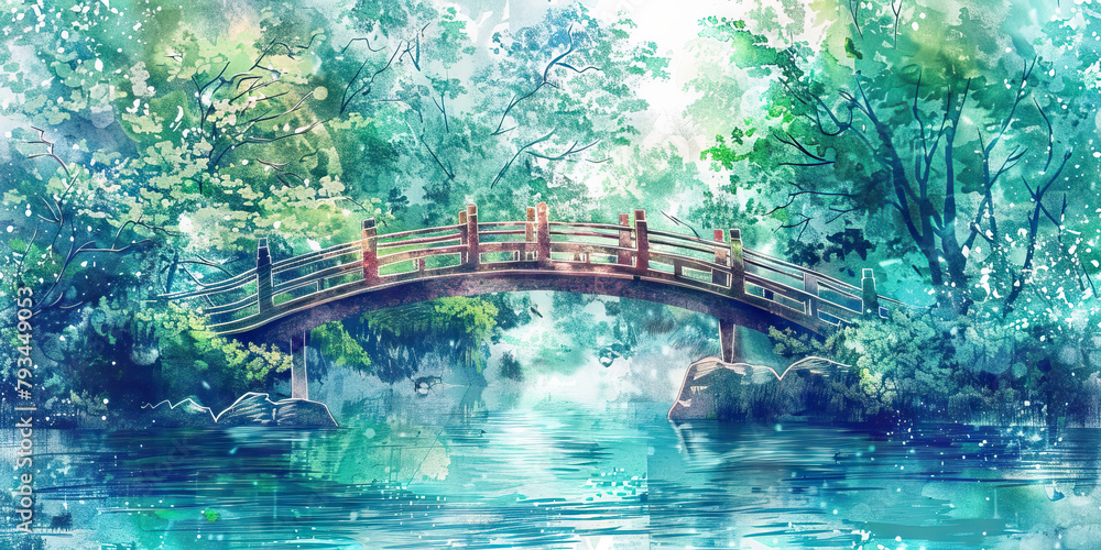 Faith: The Bridge and Crossing River - Visualize a bridge crossing a ...
